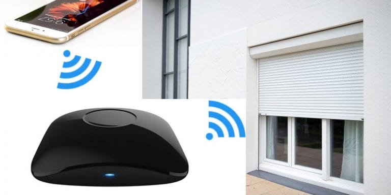 Contrôle Volet Roulant et Stores avec Commande à Distanca, Wifi, 4G